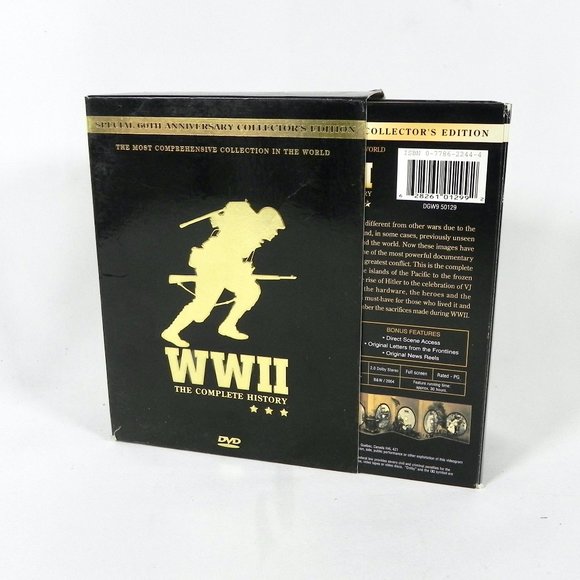 Media | Wwii The Complete History 1 Dvd Box Set Mint Condition | Poshmark